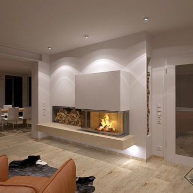 Schwebende Kamine - Rust KaminbauRust Kaminbau